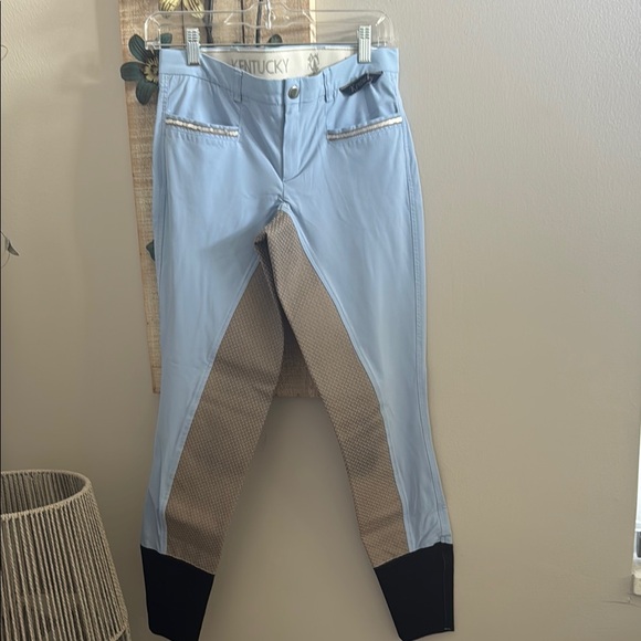 Kentucky | Pants & Jumpsuits | Kentucky Blue And Tan Riding Breeches ...